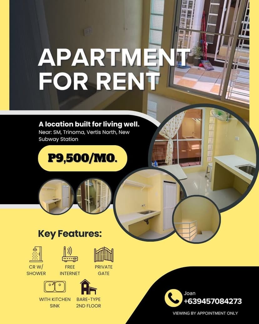 ₱9,500/mo condo in Project 7, Quezon City | RentScout | RentScout PH